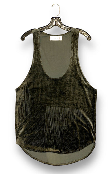 Green Velvet Tank – Patricia Field ARTFASHION