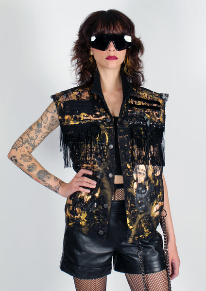 Punk Fringe Vest – Patricia Field ARTFASHION