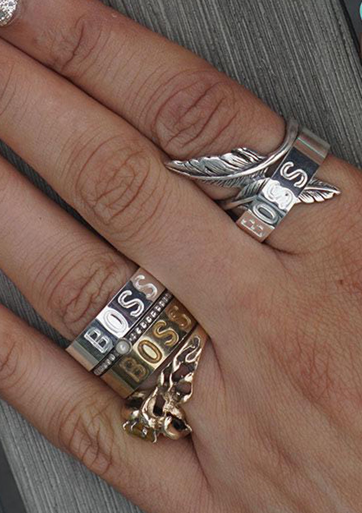 BOSS Ring – Patricia Field ARTFASHION